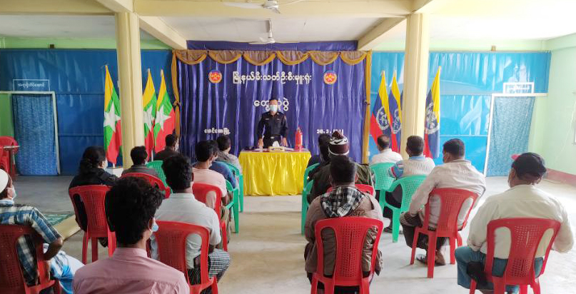 ရခိုင်ပြည်နယ် မောင်တောမြို့၌ မီးဘေးအန္တရာယ် ကြိုတင်ကာကွယ်နိုင်ရေးအတွက